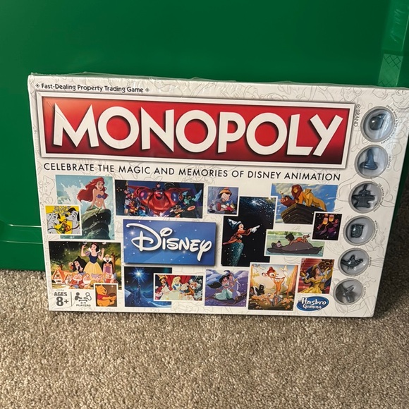 Hasbro | Toys | Disney Monopoly Board Game | Poshmark